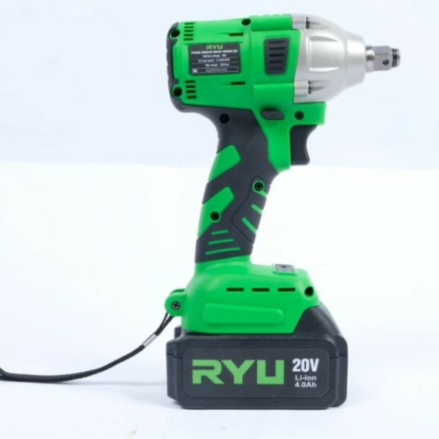 Jual Ryu Mesin Pembuka Baut Ban Mobil RCW 20 V Cordless Impact Wrench ...