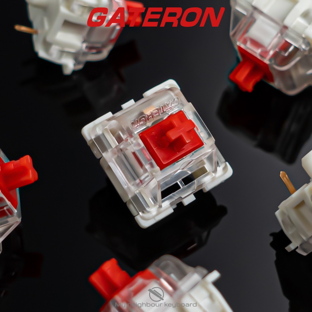 Jual GATERON KS-9 Red Linear Switch 3-Pin PCB Mechanical Keyboard ...