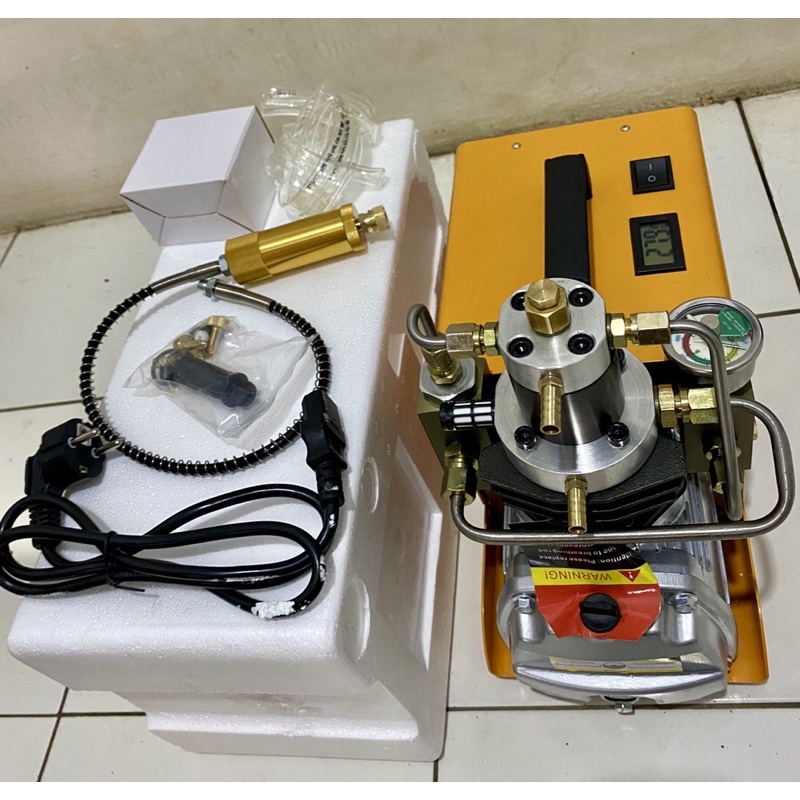 Jual KOMPRESOR PCP 6000 PSI AUTO STOP | Shopee Indonesia