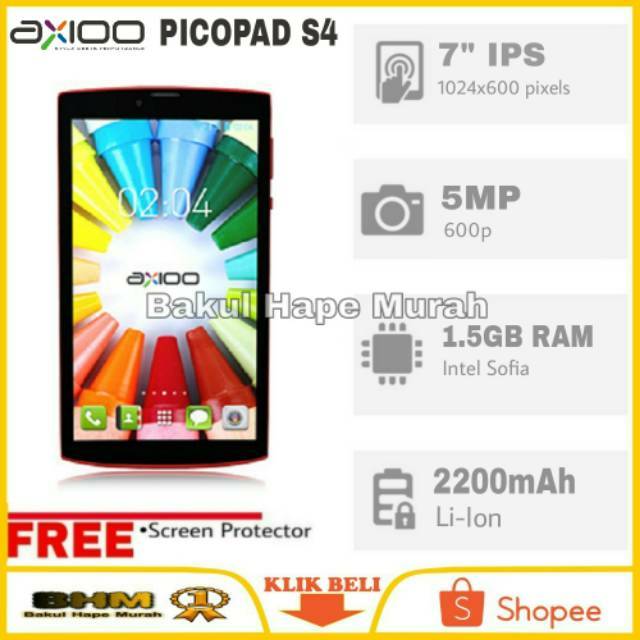 Jual AXIOO PICOPAD S4 ( TABLET ) - 1.5GB RAM + 8GB ROM ( Resmi ...