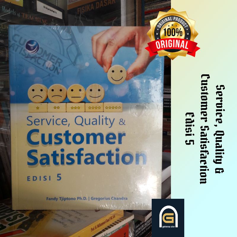 Jual Buku Service, Quality & Customer Satisfaction Ed. 5 by Fandy ...