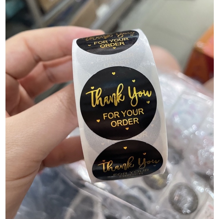 Jual Stiker Thank You 10pcs / Label Thank you / Label stiker / Sticker ...