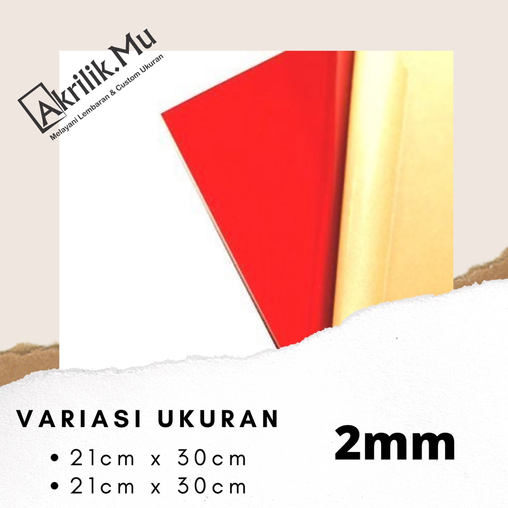 Jual Lembaran Akrilik Warna Merah A4, Akrilik Sheet Red | Shopee Indonesia