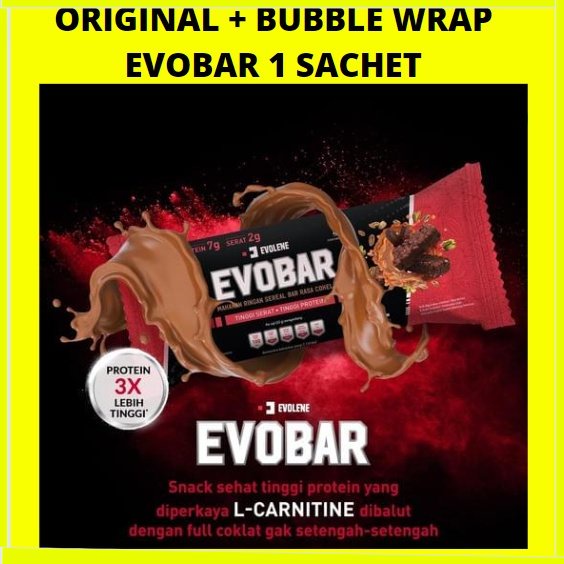 Jual EVOBAR Evolene 1 pc - Makanan Ringan Sereal Bar Rasa Cokelat Snack ...