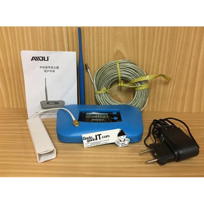Jual Penguat Signal GSM 2G/3G & 4G Mobile Phone Signal Repeater Booster ...