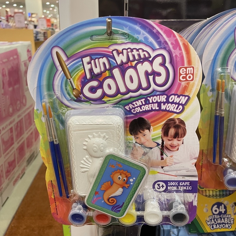 Jual Emco Fun with Colors Set | Set lukis anak Painting Activity ...
