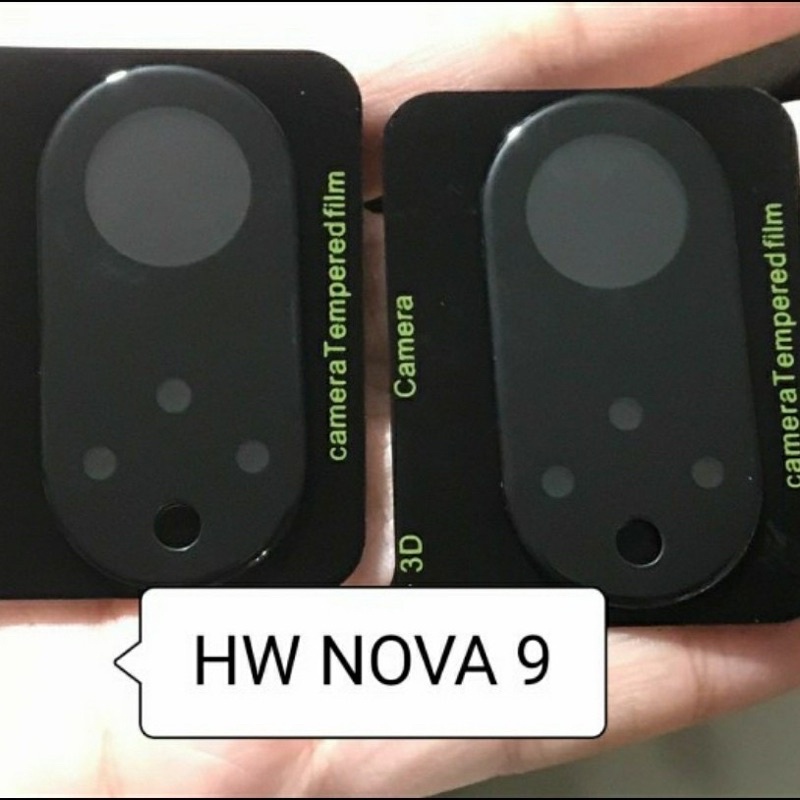 Jual HUAWEI NOVA 9 CAMERA GLASS TEMPER GLASS CAMERA PREMIUM BLACK ...
