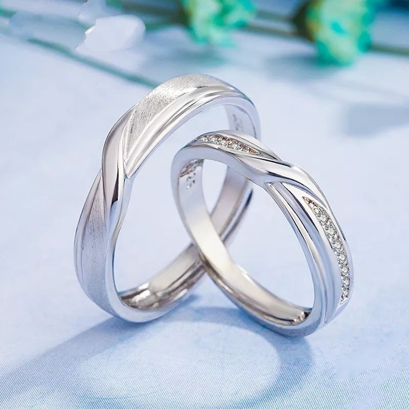 Jual Cincin Couple Silver Adjustable Sepasang - FREE BOX BLUDRU [SDOSO ... Jual Cincin Couple Silver Adjustable Sepasang - FREE BOX BLUDRU [SDOSO ...