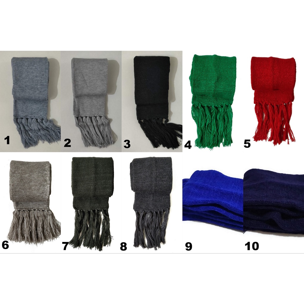 Jual Syal polos rajut handmade dewasa scarf shawl SYAL-POLOS | Shopee ...