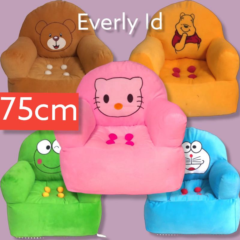 Jual SNI BONEKA SOFA KARAKTER 75 cm Kursi kado BANTAL GULING JUMBO ...