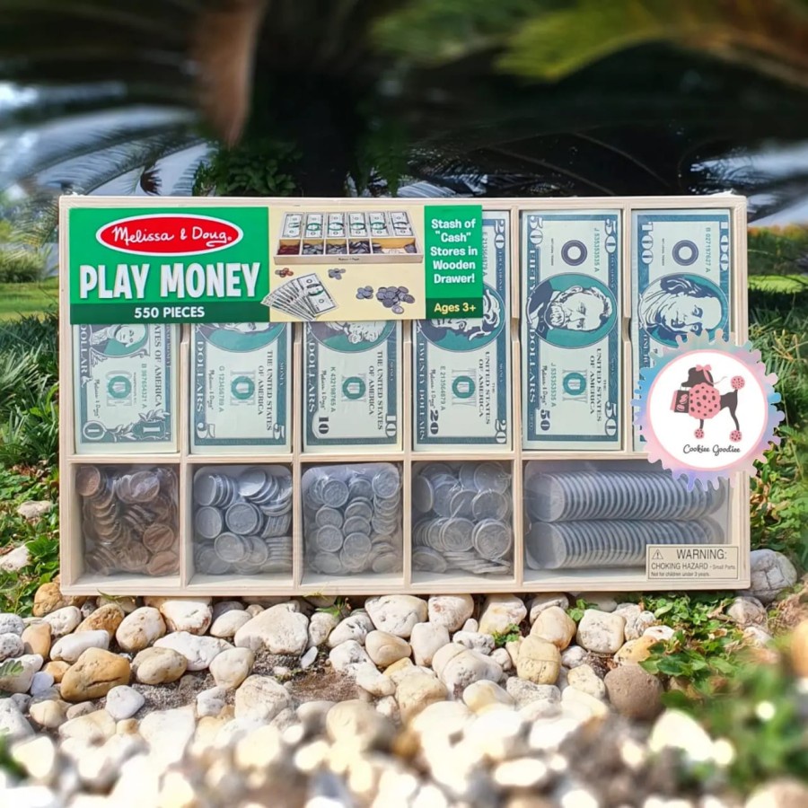 Jual Melissa and Doug Play Money Set | Shopee Indonesia
