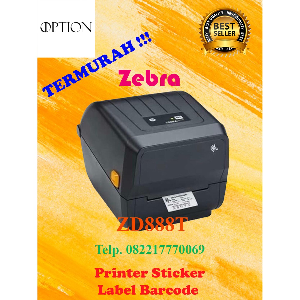 Jual Zebra ZD888T / ZD 888 T Printer Sticker Label Barcode | Shopee Indonesia