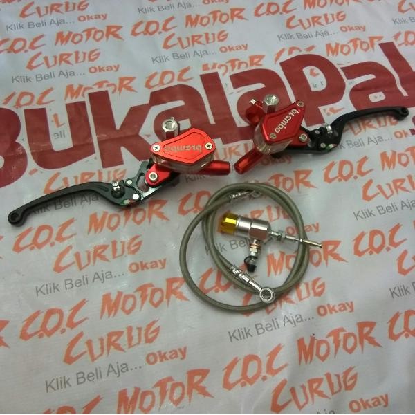 Jual Master Rem Set Tabung Brembo Kiri Kanan Plus Hidrolix Kopling ...
