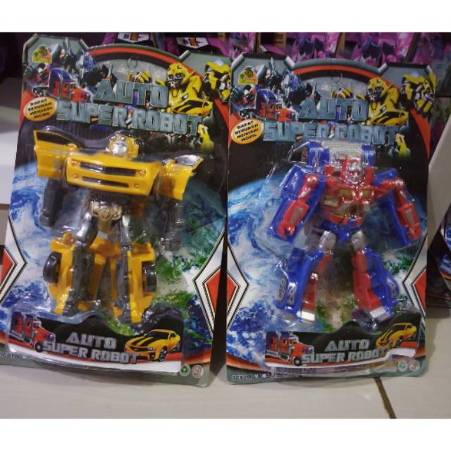 Jual Bumble bee Optimus prime transformer | Shopee Indonesia