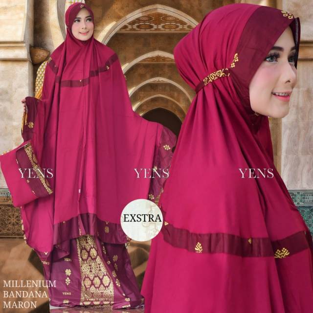 Jual MUKENA BALI DEWASA SUPER JUMBO XXXL / MUKENA ANTEM ANTI TEMBEM ...