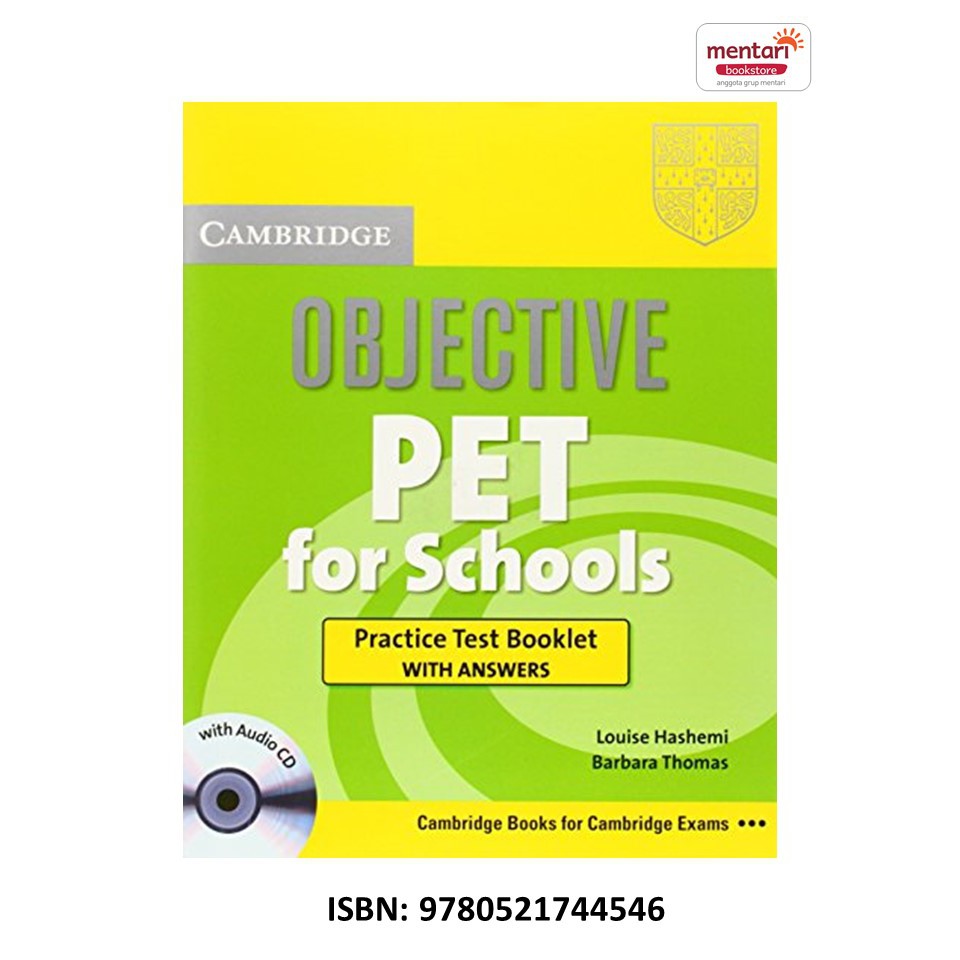 Jual CRAZY SALE | Objective PET For Schools Practice Test Booklet with ...