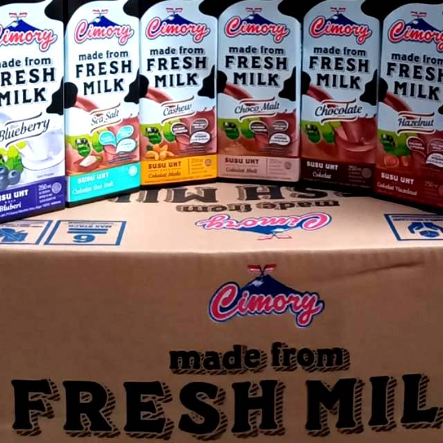 Jual CIMORY SUSU UHT FRESH MILK 250ml | Shopee Indonesia