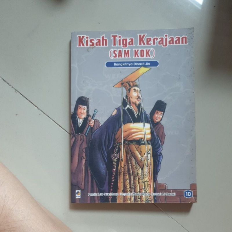Jual kisah tiga kerajaan / sam kok / bangkitnya dinasti jin/ jilid 10 ...