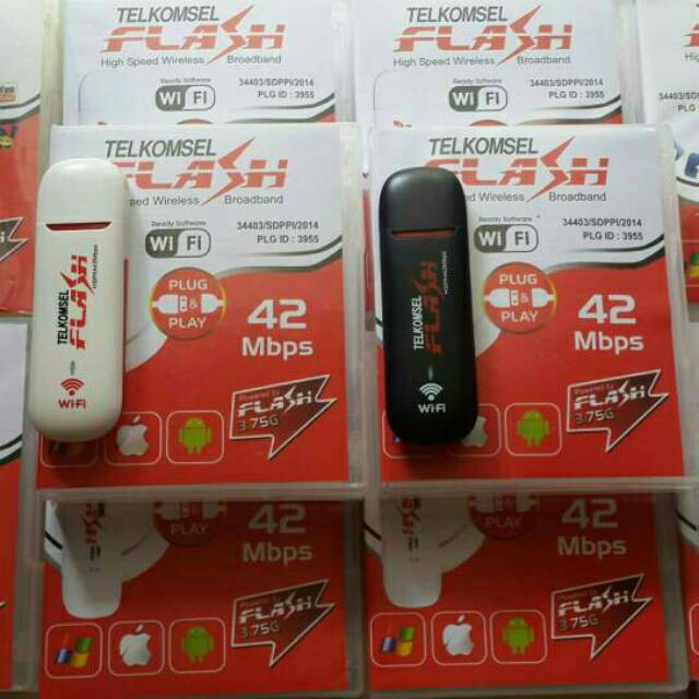 Jual Modem Usb Telkomsel Flash Speed 42mbps Wifi | Shopee Indonesia