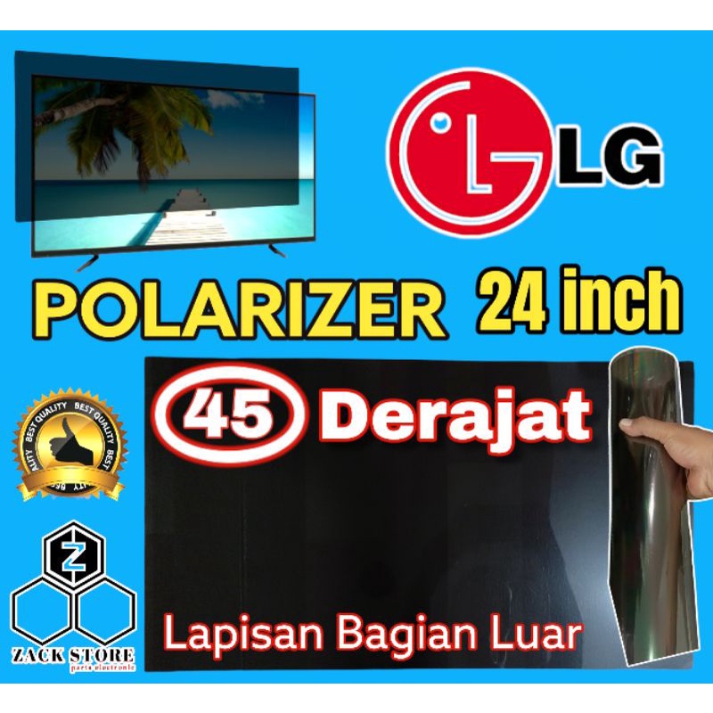 Jual POLARIS TV LED LG 24 INCH 45 DERAJAT LAPISAN BAGIAN LUAR ATAU ...