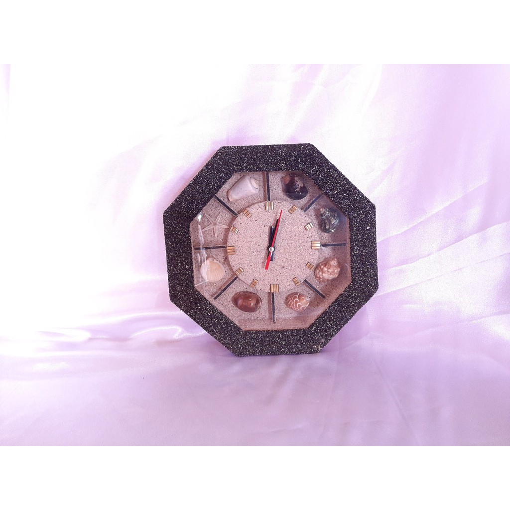 Jual KHARISMA KERANG - JAM DINDING SEGI DELAPAN KECIL SEGI 8 KERANG ...