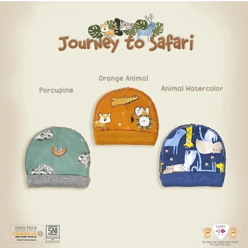 Jual LIBBY JOURNEY TO SAFARI TOPI NB | Shopee Indonesia
