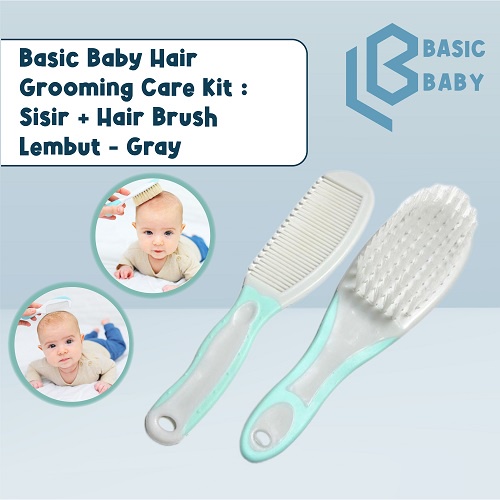 Jual Basic Baby Hair Grooming Care Kit - Sisir Bayi | Shopee Indonesia