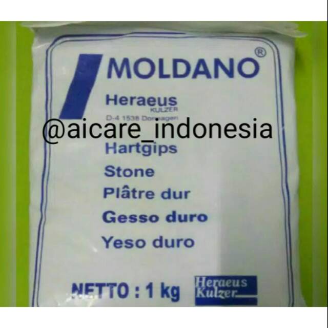 Jual Gips stone moldano biru 1 kg | Shopee Indonesia