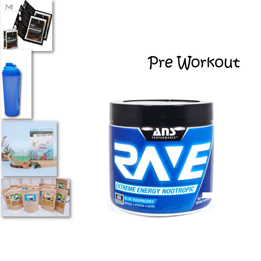 Jual ANS Rave 60 Servings Pre Workout | Shopee Indonesia