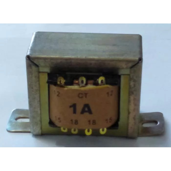 Jual TRAVO/ TRAFO/ TRANSFORMER 1A CT 18VOLT | Shopee Indonesia