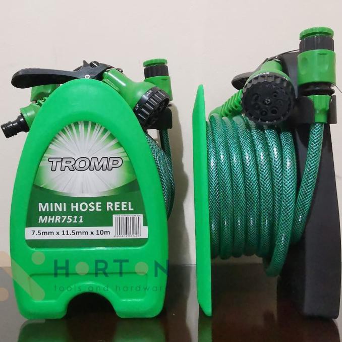 Jual Hose Reel Mini Set 10 Meter Tromp - Selang Air Portable Set 10 ...