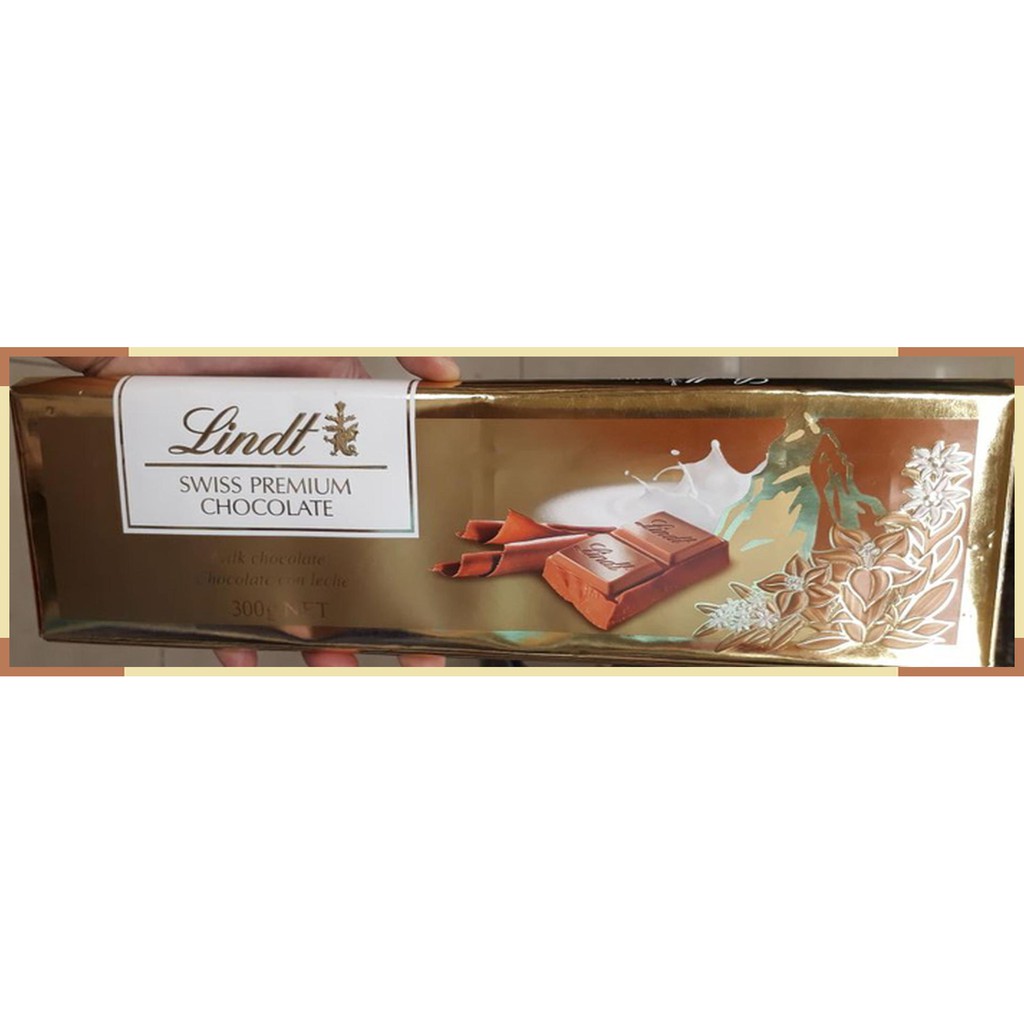 Jual Lindt swiss premium chocolate milk chocolate 300 gram | Shopee ...
