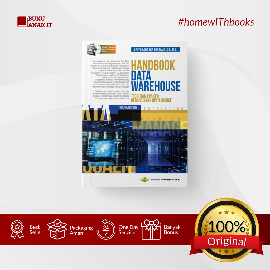 Jual BUKU HANDBOOK DATA WAREHOUSE TEORI DAN PRAKTIK BERBASISKAN OPEN SOURCE | Shopee Indonesia