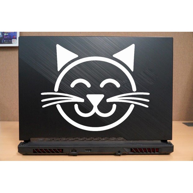 Jual stiker laptop kucing lucu 28 custom cutting stiker | Shopee Indonesia