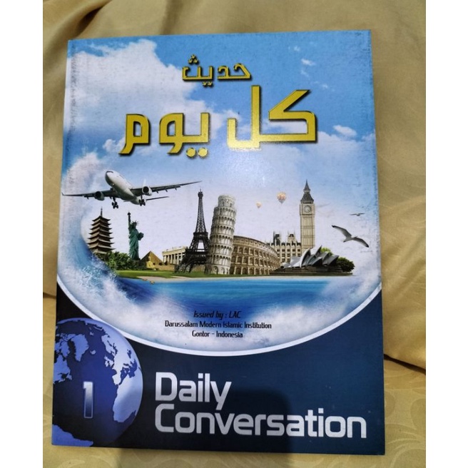 Jual Buku Daily Conversation 1 Gontor 3 bahasa Arab Inggris Indonesia ...