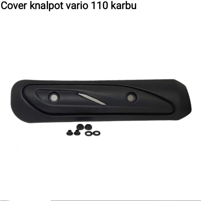 Jual cover knalpot vario 110 karbu kualitas original AHM | Shopee Indonesia