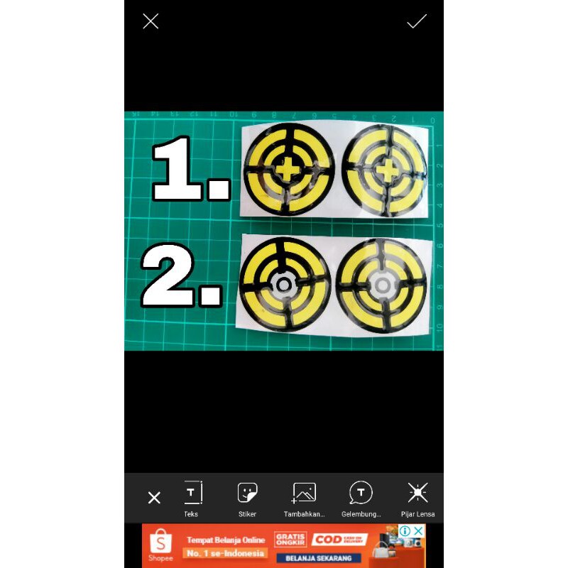 Jual stiker target | Shopee Indonesia
