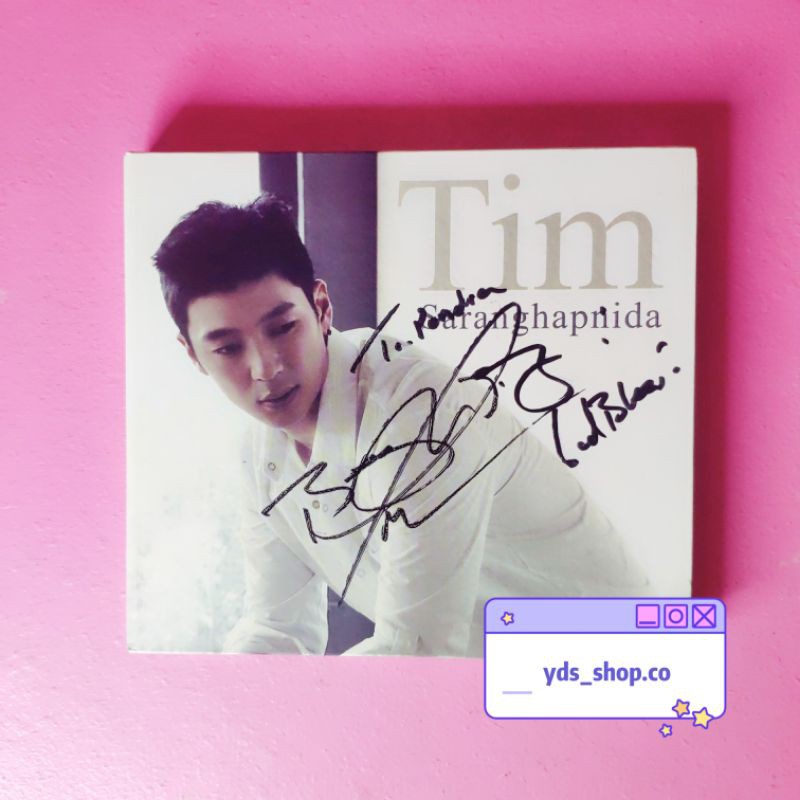 Jual [SIGNED ALBUM] TIM HWANG - SARANGHAPNIDA | Shopee Indonesia