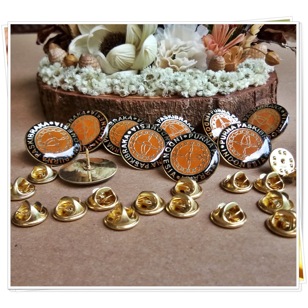 Jual PIN PASKIBRAKA PPI KUNINGAN-FIBER-TUSUK-purna paskibraka indonesia ...