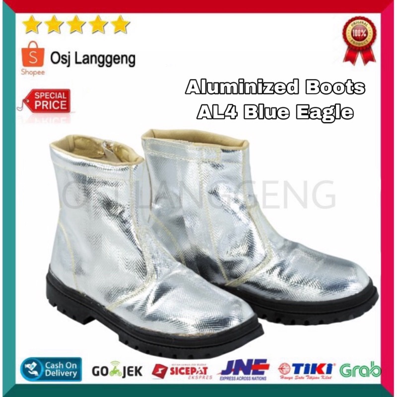 Jual Safety BLUE EAGLE AL4 Aluminized Boots | Shopee Indonesia