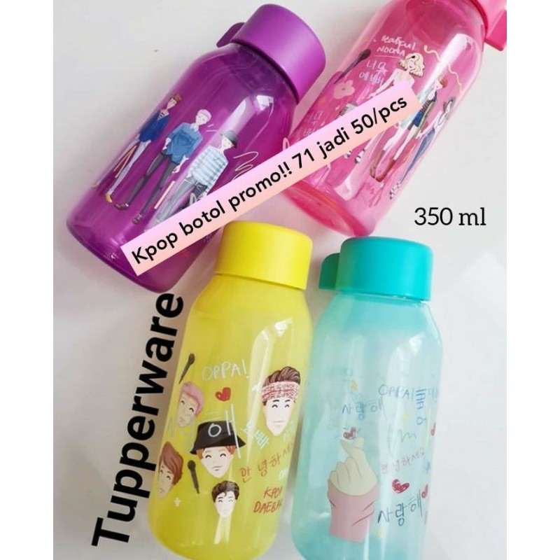 Jual tupperware Kpop botol vol 310ml | Shopee Indonesia