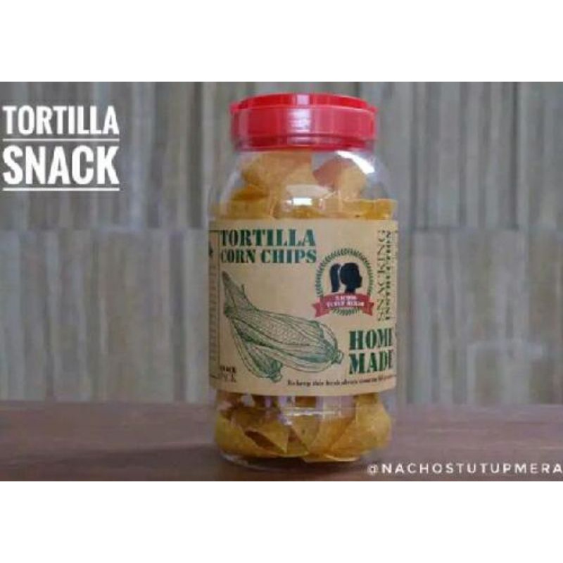 Jual Nachos Tutup Merah Tortilla Snack Toples Cemilan Sehat Non ...