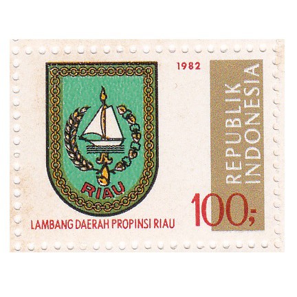 Jual Perangko Lambang Provinsi Riau (1982) | Shopee Indonesia