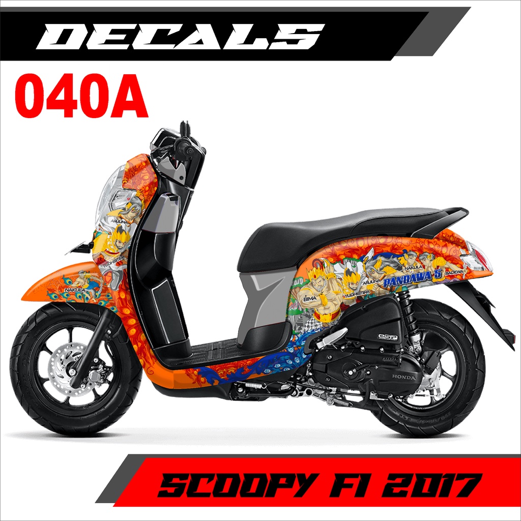 Jual Decal Sticker - Dekal Stiker Fullbody Scoopy Fi 2017/2018/2019 ...