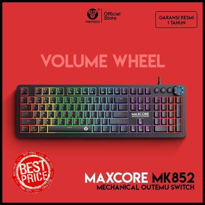 Jual Fantech Maxcore Mk852 Keyboard Mechanical - Brown Switch Terlaris ...