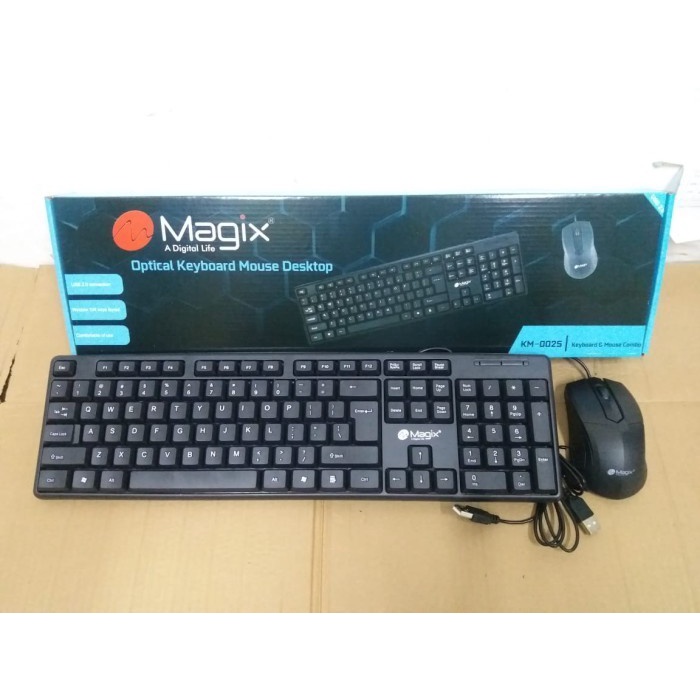 Jual Keyboard USB + Mouse USB Magix | Shopee Indonesia