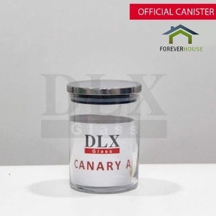 Jual Toples Kaca Dlx Canary A Stainlees Kedap Udara Dengan Tutup Stainlees Seal Karet Ukuran ...
