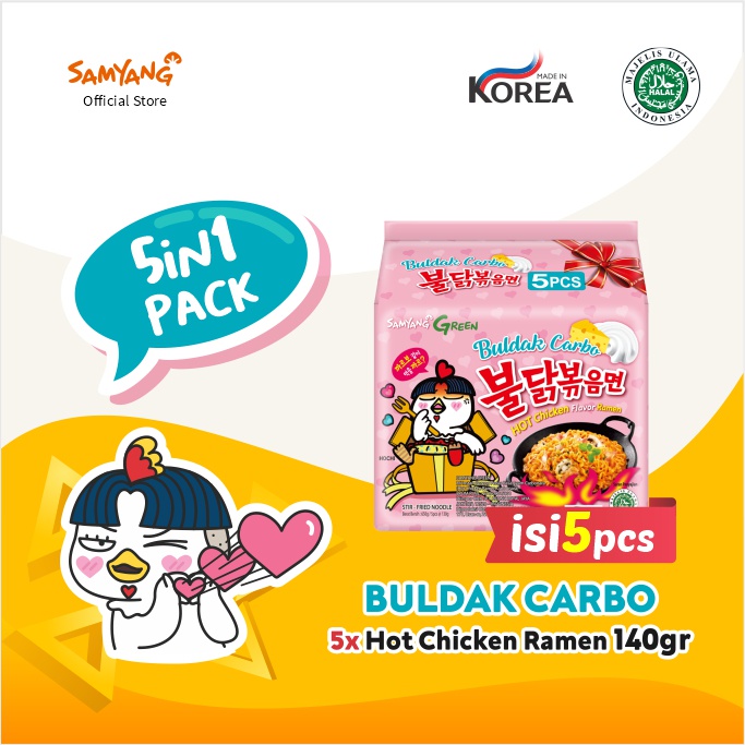 Jual 5 in 1 - Samyang Carbonara | Shopee Indonesia