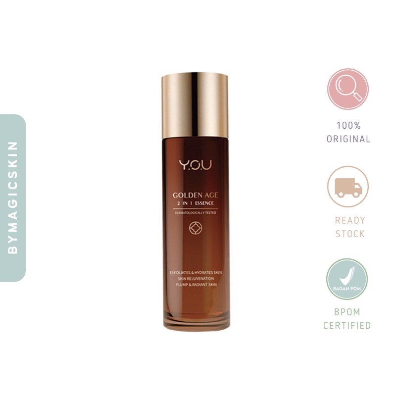 Jual YOU Golden Age 2 in 1 Essence 100ml [1 Step for 8 Skin Solution ...