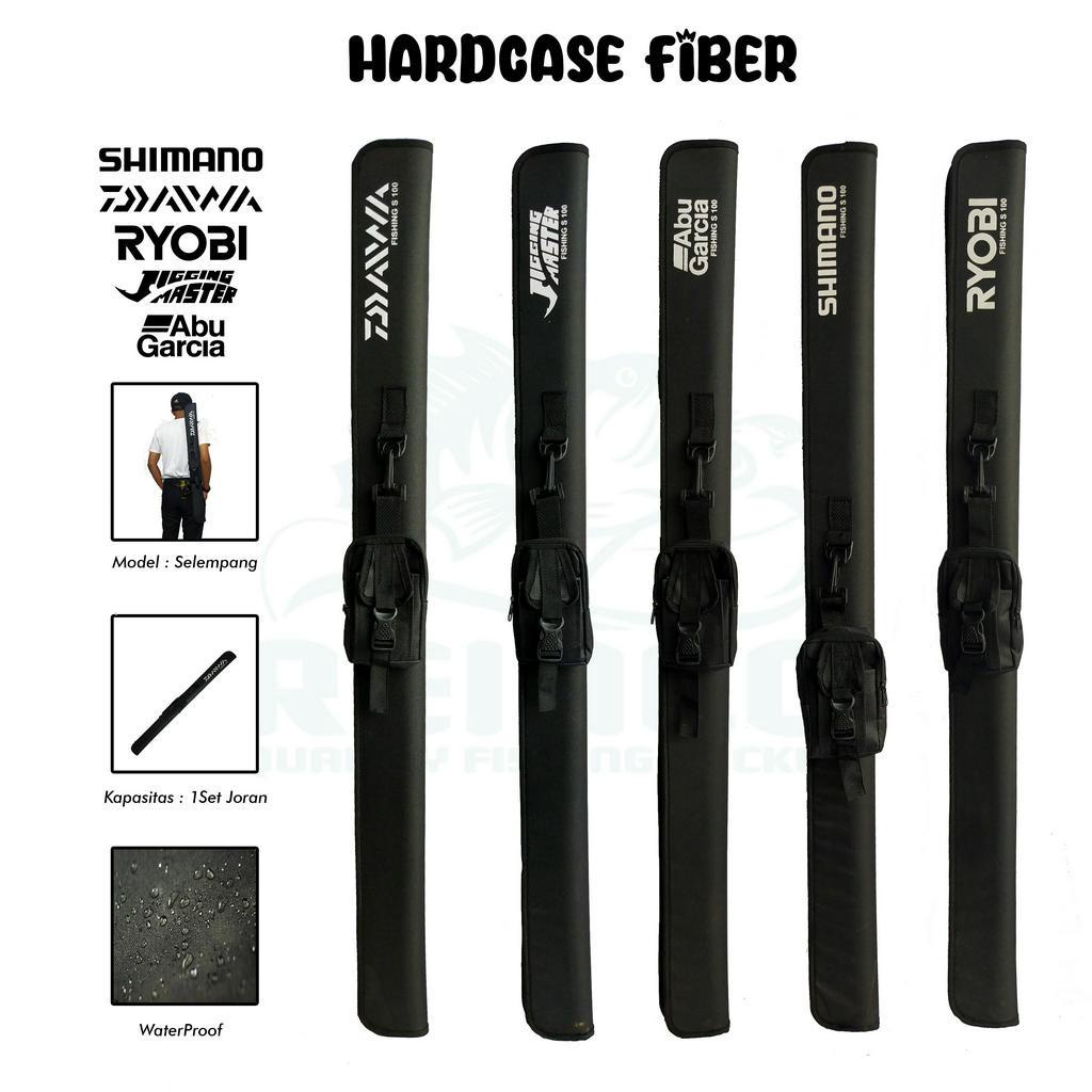 Jual Tas Pancing Shimano HardcaseFiber Selempang Ukuran 60cm 80cm 100cm ...